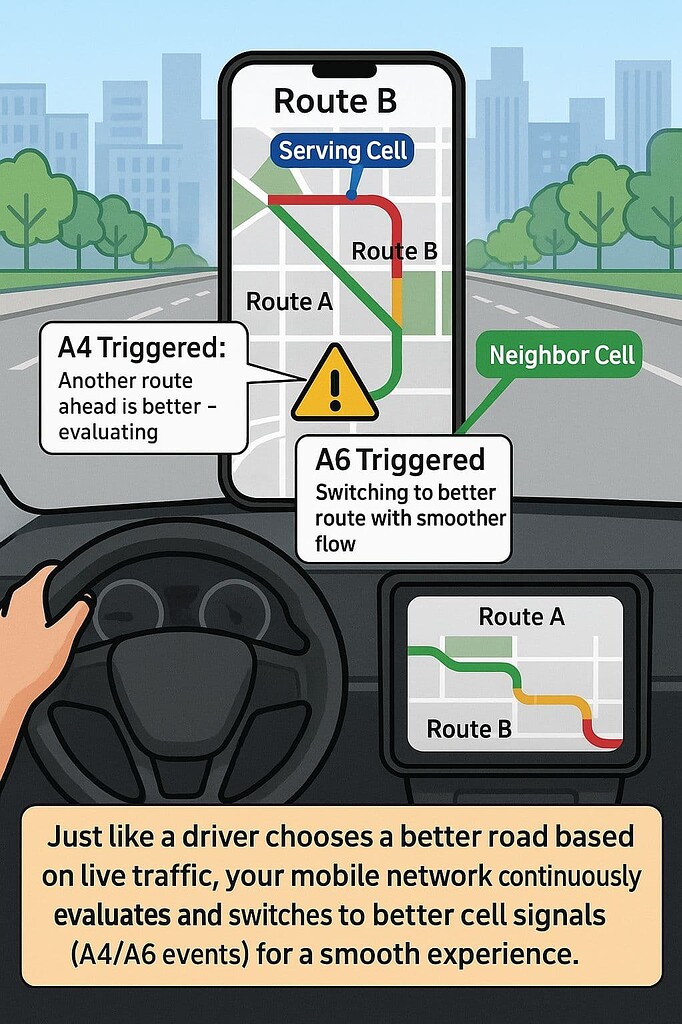 A4 & A6 Events: Enabling Smart Inter-Frequency and RSRQ-Based Handover ...