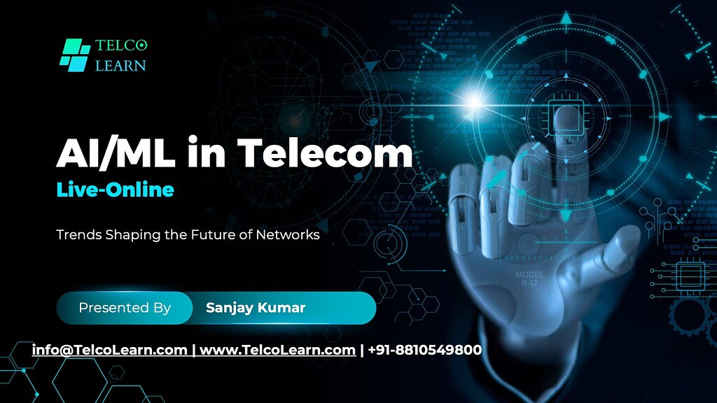 AI in Telecom - Open Course by TelcoLearn - AI - telecomHall Forum