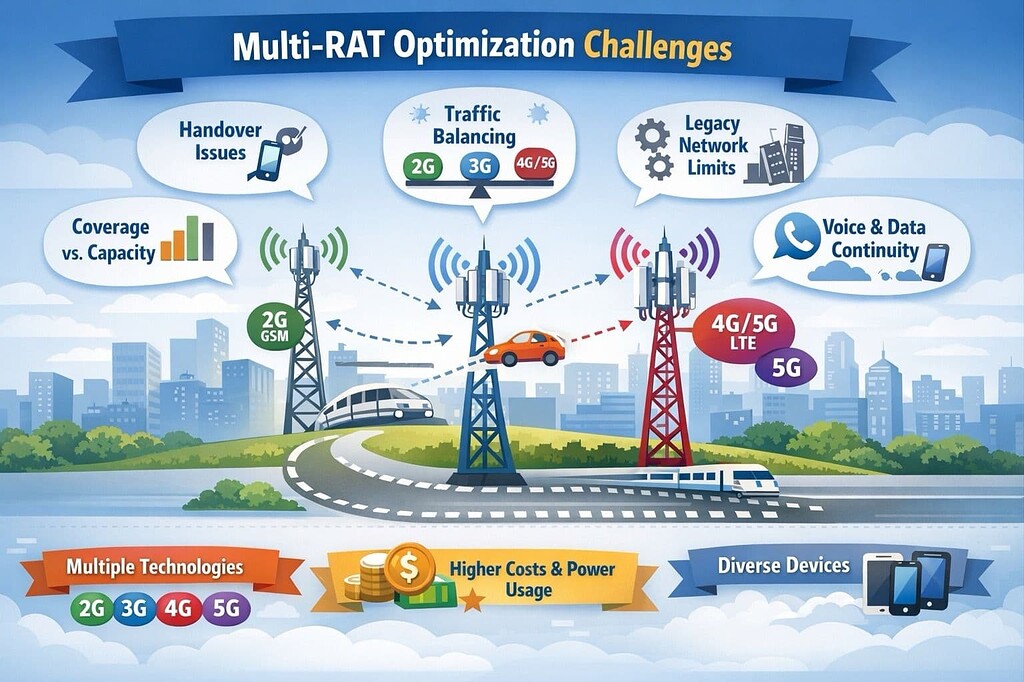 Multi-RAT Optimization Challenges - RAN - telecomHall Forum